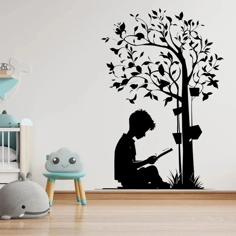 Books-Wall-Decal-Reading-Library-Wall-Sticker-Book-Quote-for-Reading ...