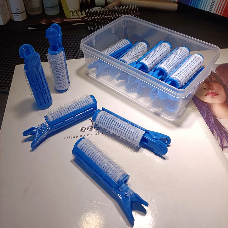 16pcs/box Curler clips Tool Cold Perm Rods Magic Air Bang Styling Bars ...