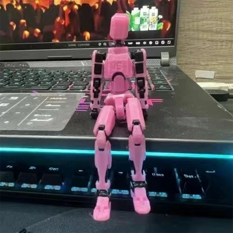 Многошарнирный подвижный моделирующий робот 2,0, манекен с 3D принтом ...
