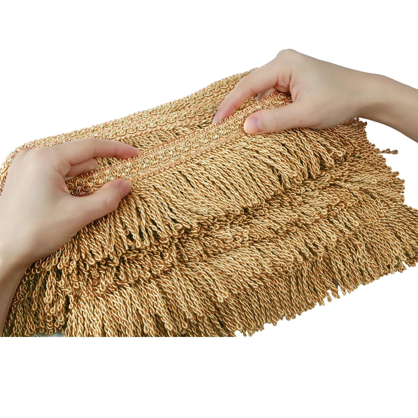 HedongHexi-5Yard-3-3-Inch-Diameter-Bullion-Fringe-Trim-High-Density ...