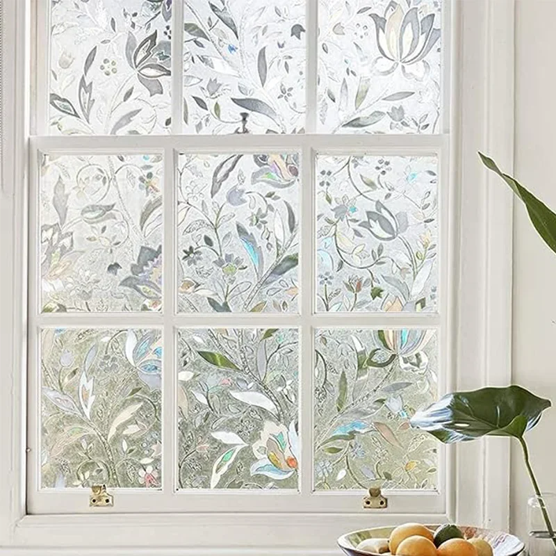 Window-Film-Decorative-Window-Privacy-Film-3D-Stained-Glass-Window ...