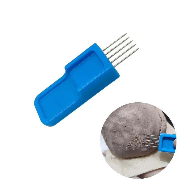 Pottery-Tools-Steel-Needle-Brush-Connecting-Rough-Surfaces-Splicing-and ...