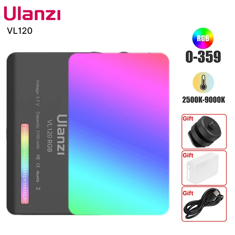 Led Photography Light Ulanzi | Studio Lights Photography | Rgb Led ...