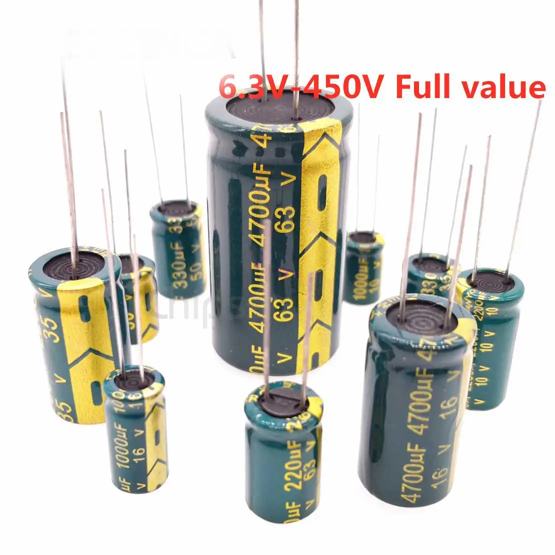 250V 350V 400V 420V 450V High Frequency Low ESR Aluminum Chipsship ...