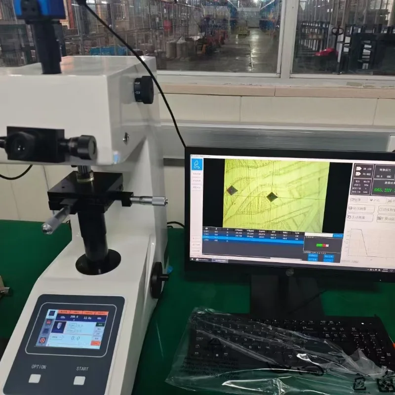 Тестер микротвердости с цифровым дисплеем HVS-1000, ручной револьверный ...