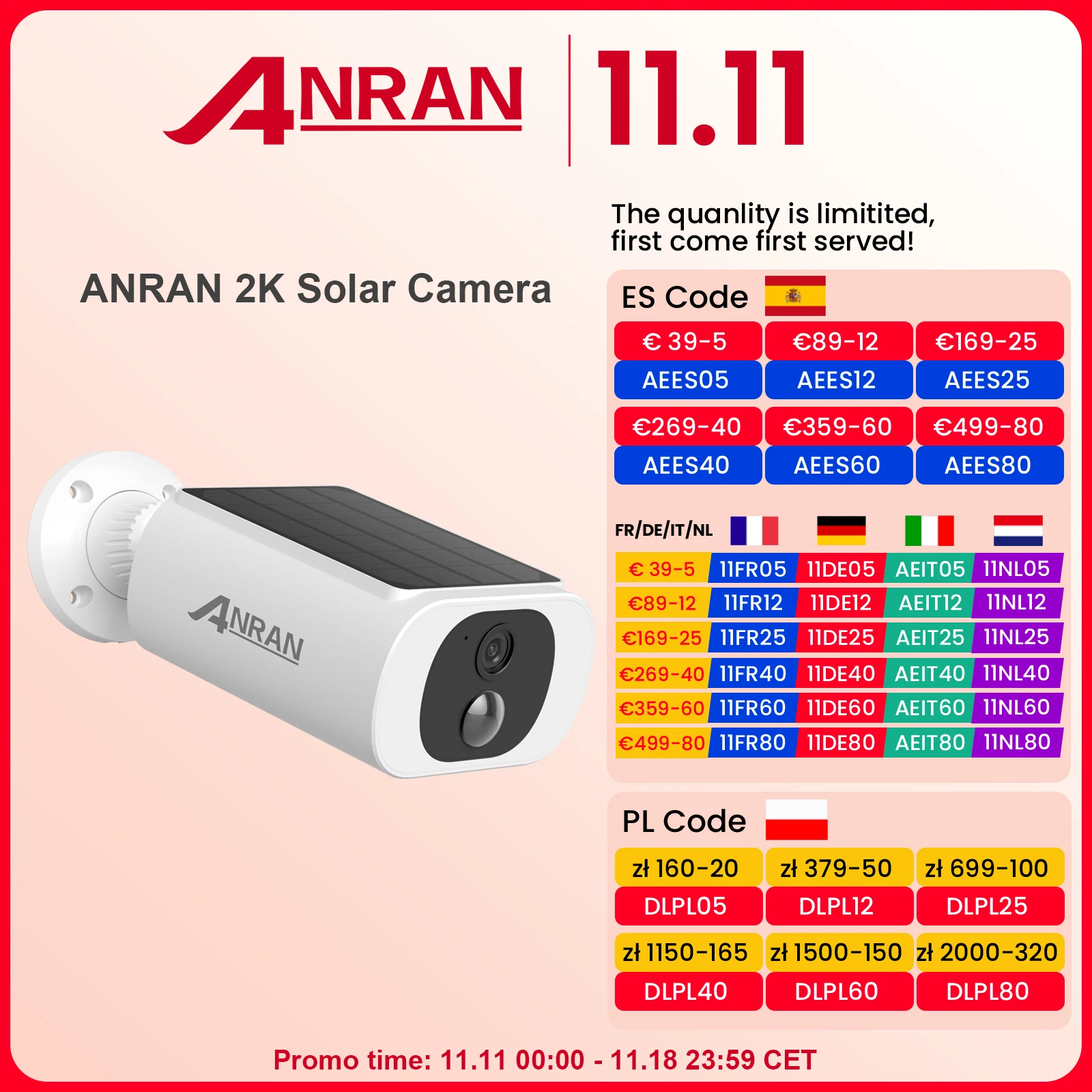 ANRAN-2K-Solar-Beveiligingscamera-3MP-Buiten-Draadloos-2-4G-WIFI-Camera ...