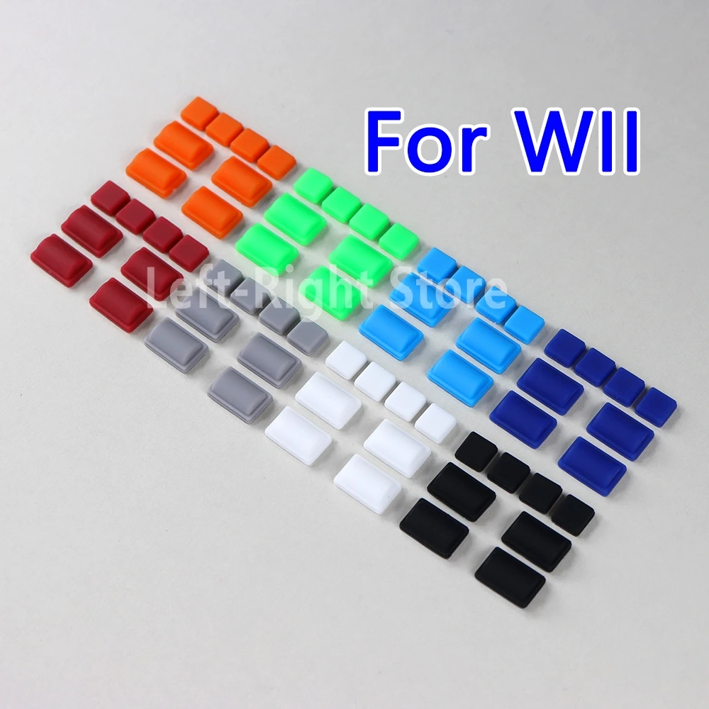 10sets Replacement High Quality Screw Rubber Feet Cover Set For WII ...