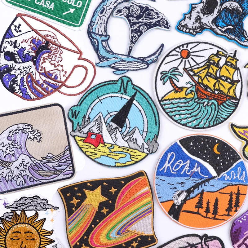 Adventure-Camping-Patch-Outdoor-Travel-Embroidered-Patches-On-Clothes ...