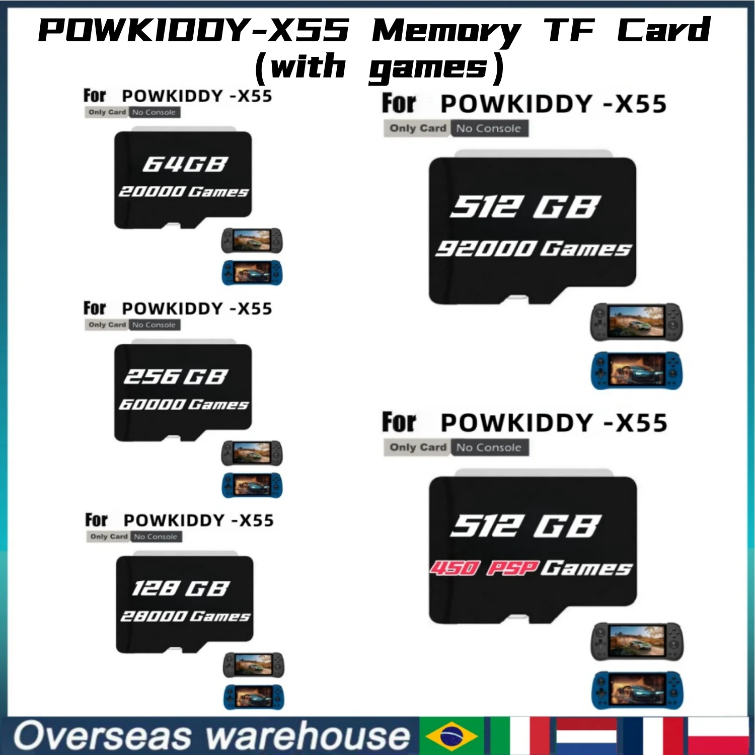 For-POWKIDDY-X55-Retro-Handheld-Game-Console-TF-Card-Preloaded-Games ...