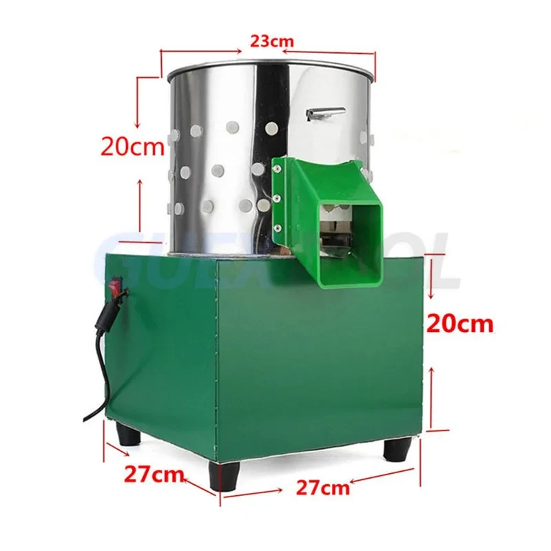 Electric Defeathering Machine Chicken Plucker 430 Stainless Steel Duck ...