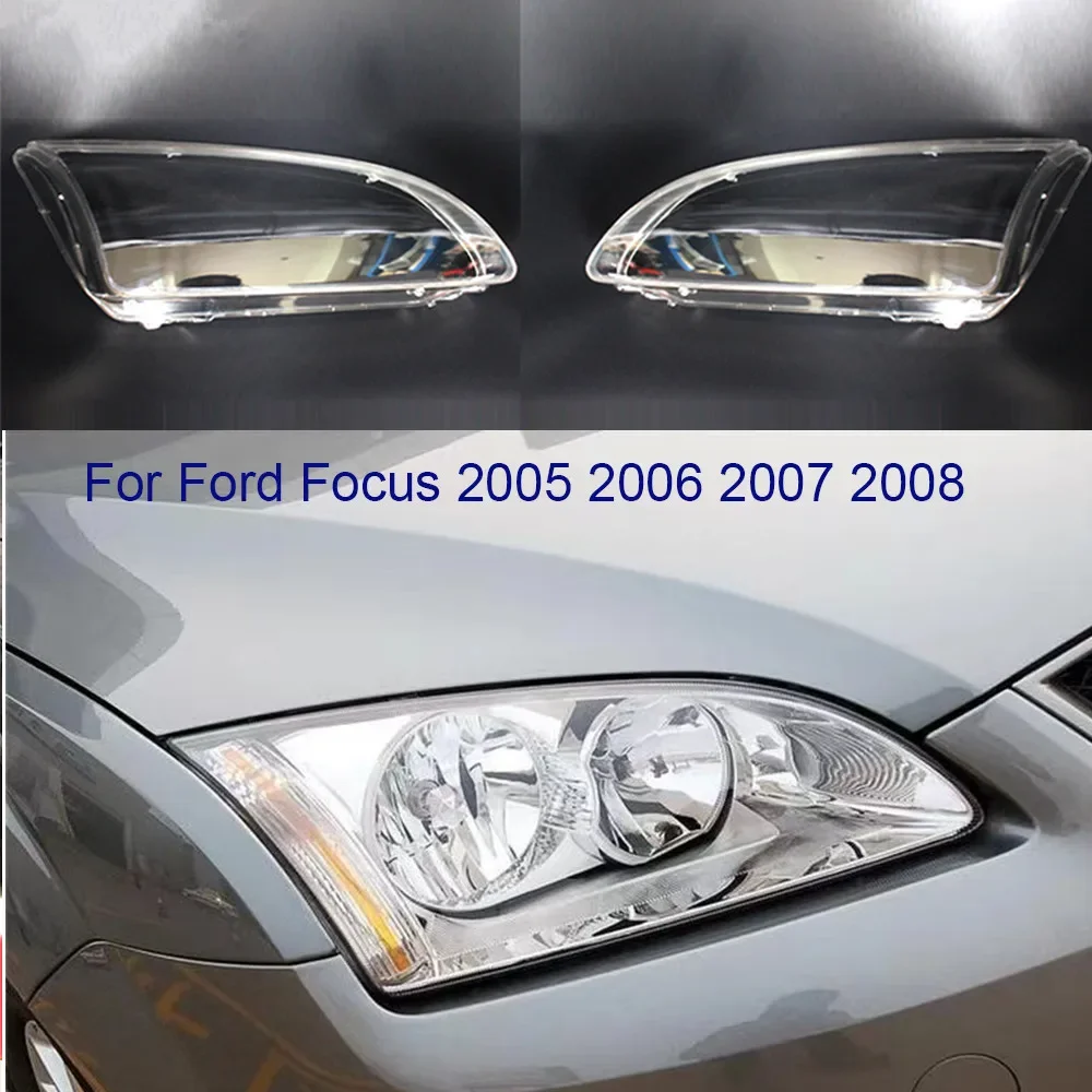 Car-Front-Headlight-Lens-Light-Cover-Lampshade-Shell-Accessories-Fit ...