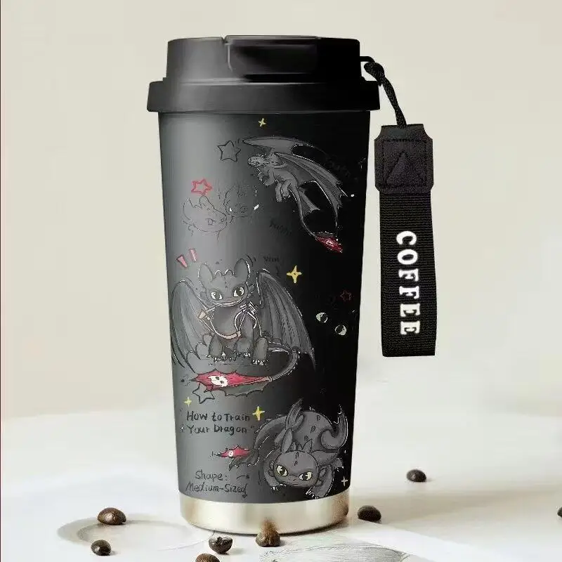 Dragon Taming Master Toothless Baby Thermos Cup Cartoon Hand In Hand ...