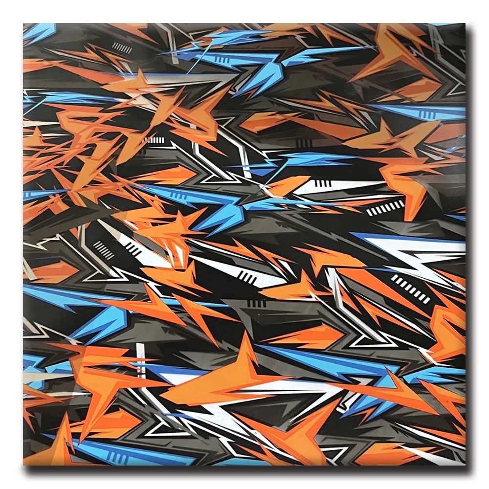 Hydro Dipping Films 50CM Width Colorful Design Motorcycle Renovation ...