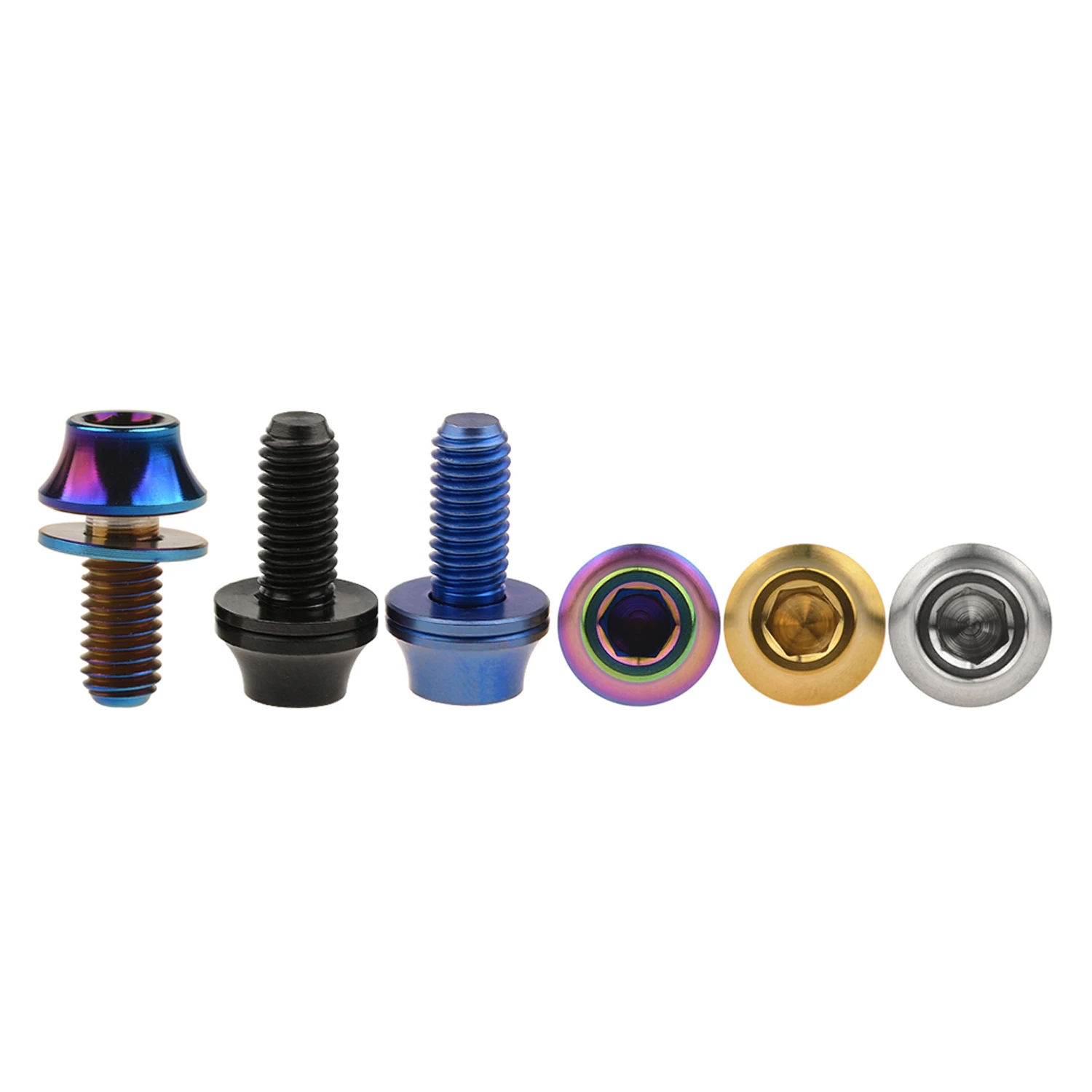 Xingxi-M5x12mm-Ti-Alloy-Bolts-Titanium-Srew-with-Washers-for-Bicycle ...