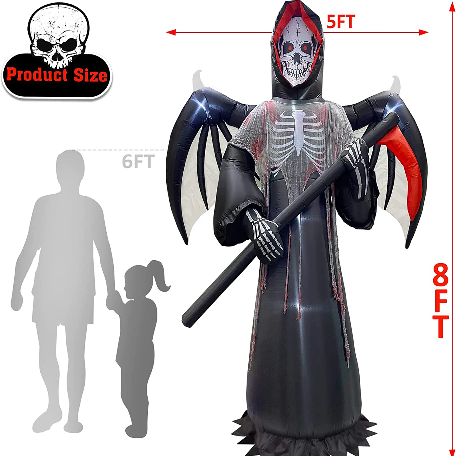 Grim Reaper With Wings Costume