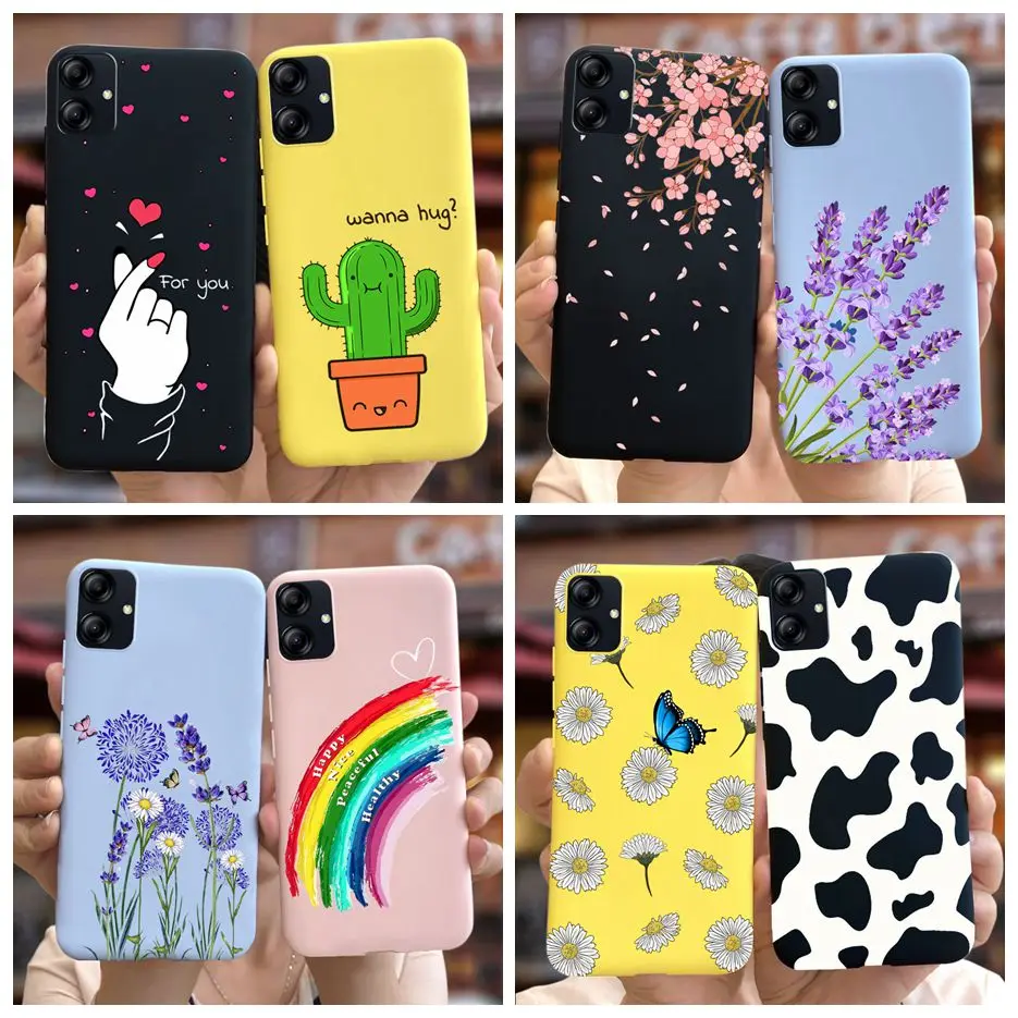 For-Samsung-Galaxy-A04e-Case-Stylish-Candy-Painted-Back-Cover-For ...