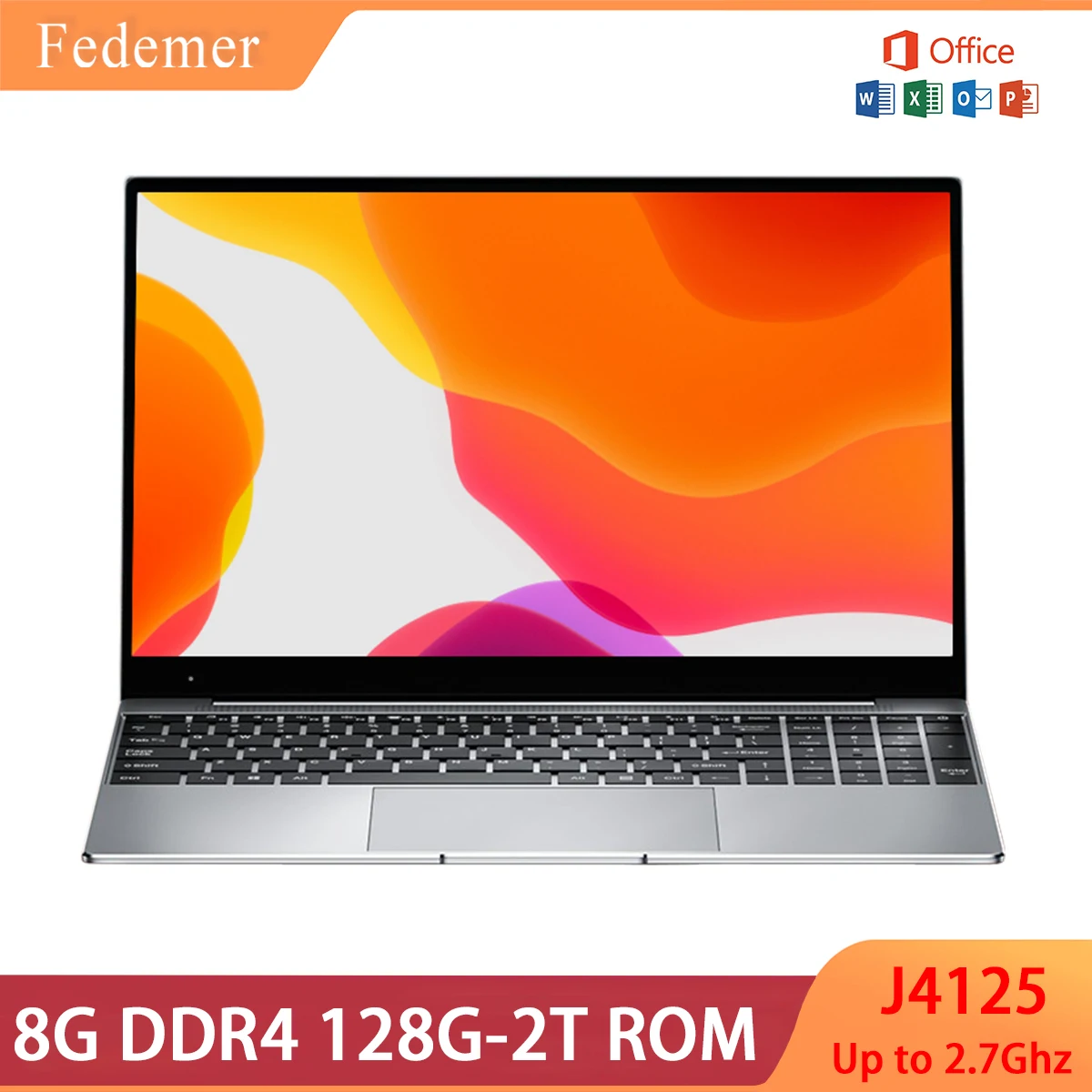 Quad Core 15.6 Inch 1920X1080 Laptop 8GB RAM 256G/512G/2TB SSD Business ...