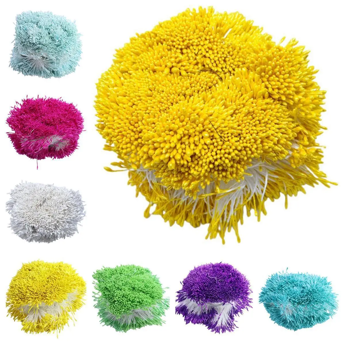 3900pcs-1mm-Double-Heads-Stamen-Artificial-Mini-Pearl-Floral-Flower ...