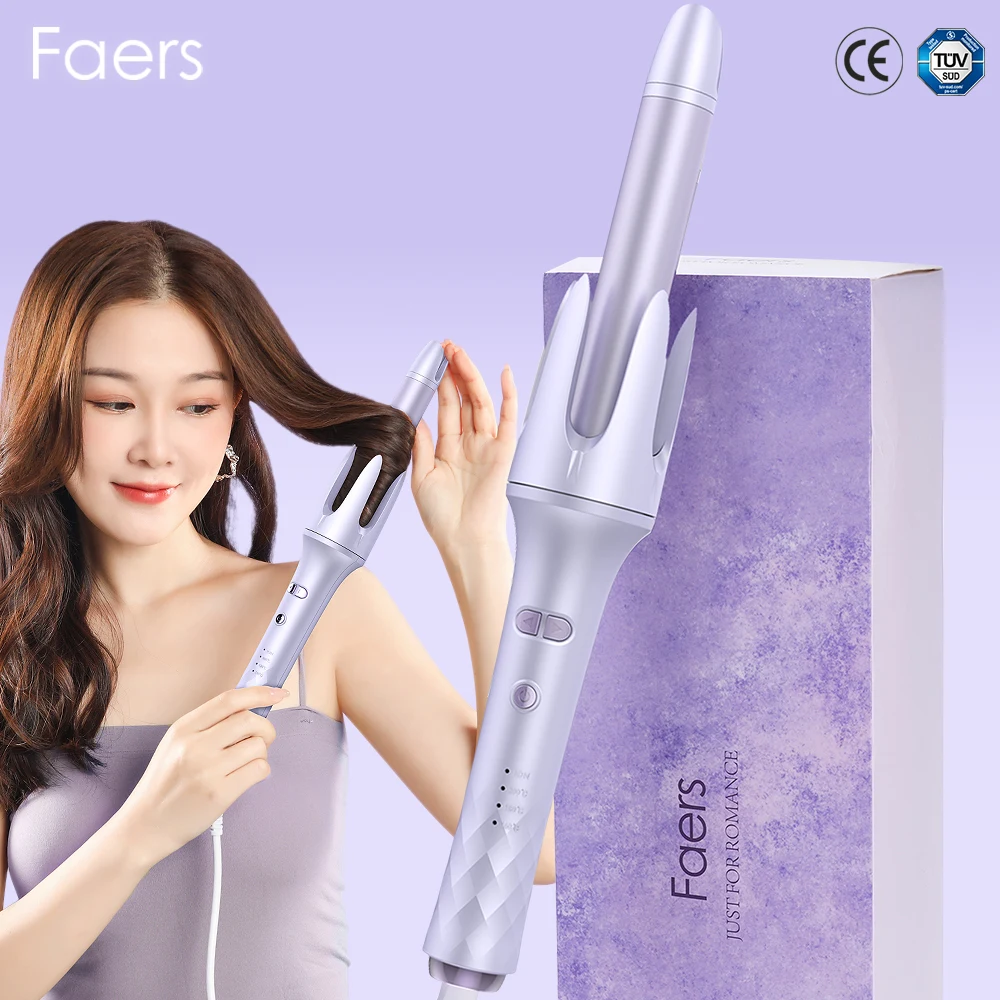 28mm Automatic Hair Curlers Negative Ion Ceramic Auto Rotating Roller ...