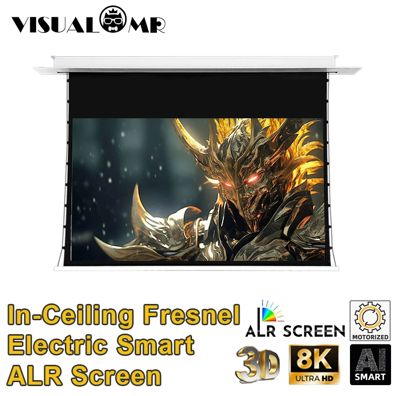2024-In-Ceiling-AI-Smart-Electric-Fresnel-ALR-Projection-Screen ...