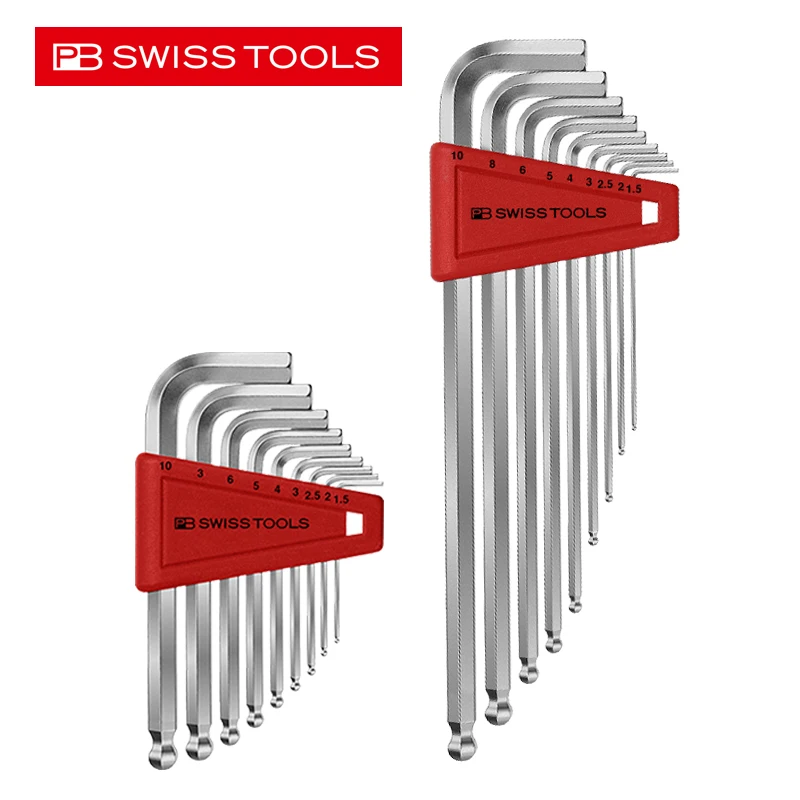 PB-SWISS-Tools-Ball-End-L-Key-Set-Long-Hex-Wrench-Sets-Mutifunctional ...