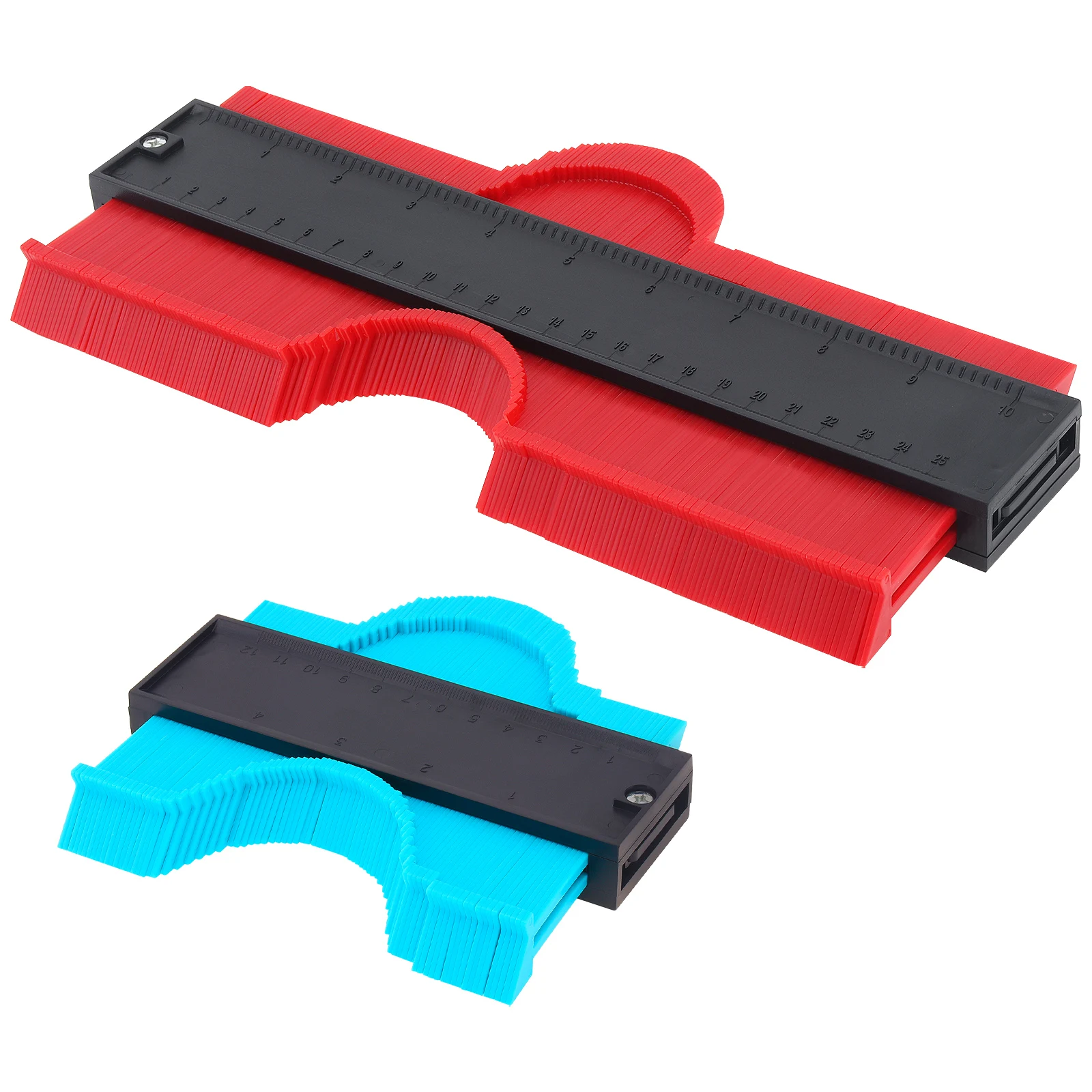 2pcs-set-5-10-Inch-ABS-Irregular-Contour-Gauges-for-Woodworking ...