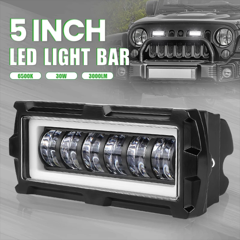5-Inch-7D-LED-Pods-Light-Bar-Offroad-Car-Work-lamp-Spotlight-Daytime ...
