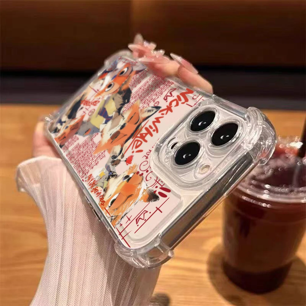 Zootopia Judith Nick Phone Case for Samsung Galaxy S25 S24 S23 S22 S21 ...