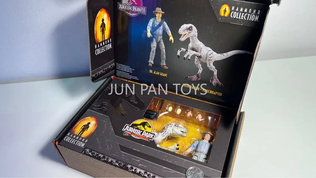 Colección Hammond Original de Jurassic World Jurassic Park III Mattel ...