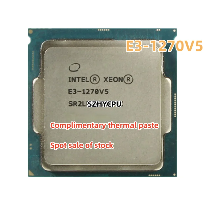 Intel Xeon E3-1270 V5 E3 1270v5 E3 1270 V5 3.6 Ghz Used Quad-core Eight ...