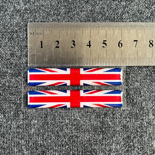 Global Country Flag Stickers 3D Reflective Decals 6CM Car Motorcycle ...