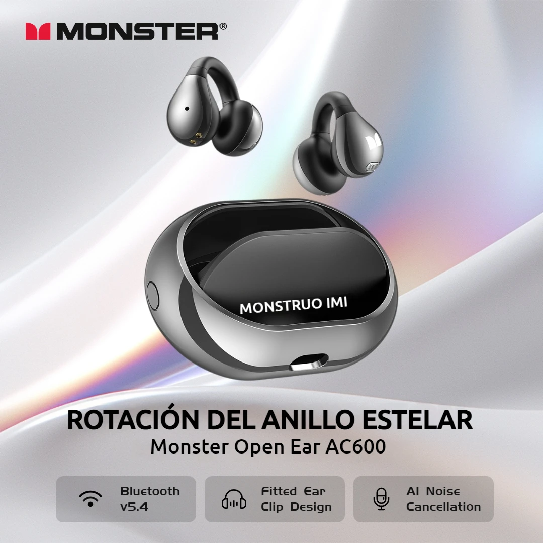 Monster-auriculares-inal-mbricos-AC600-cascos-de-conducci-n-sea-con ...