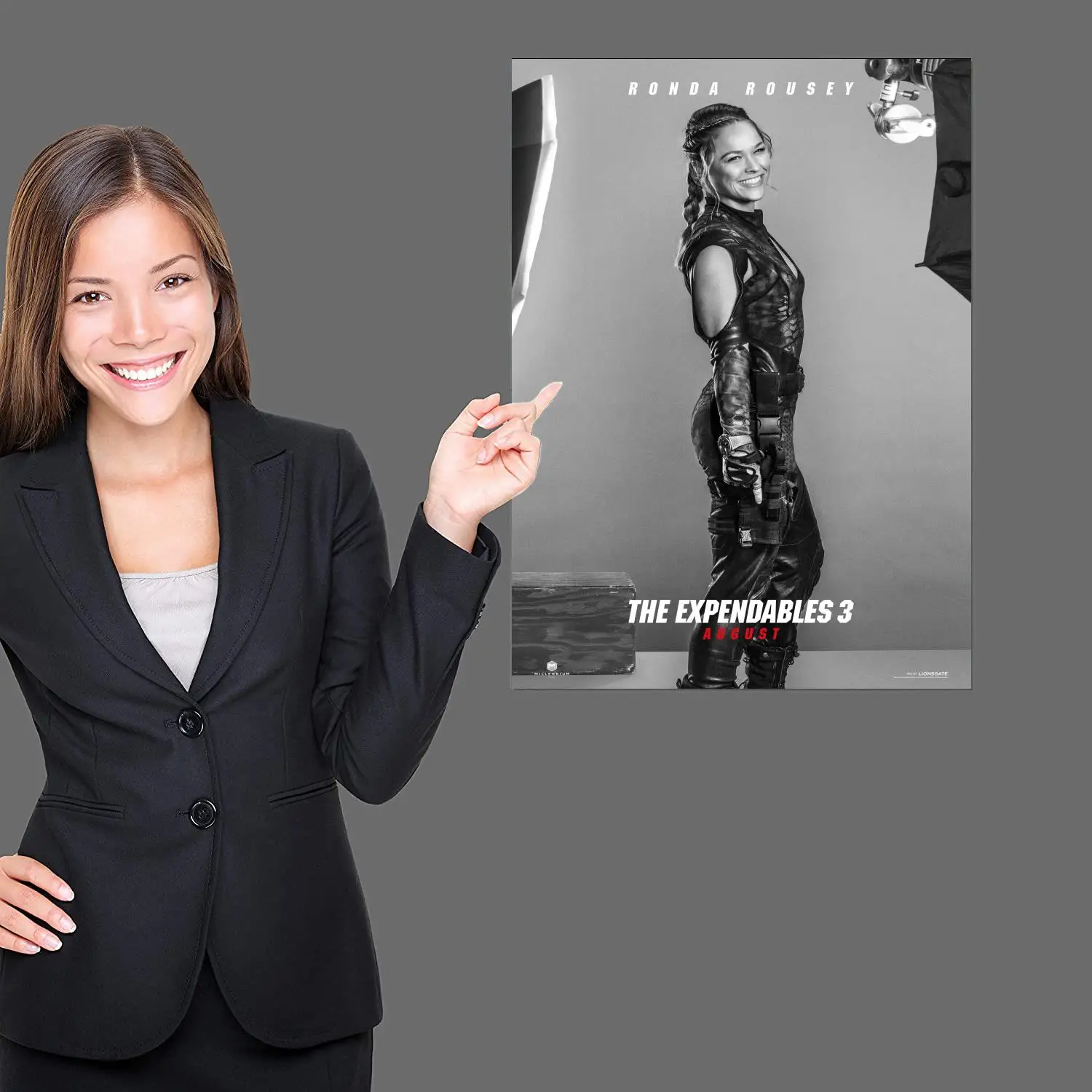 Ronda Rousey Expendables 3 Poster