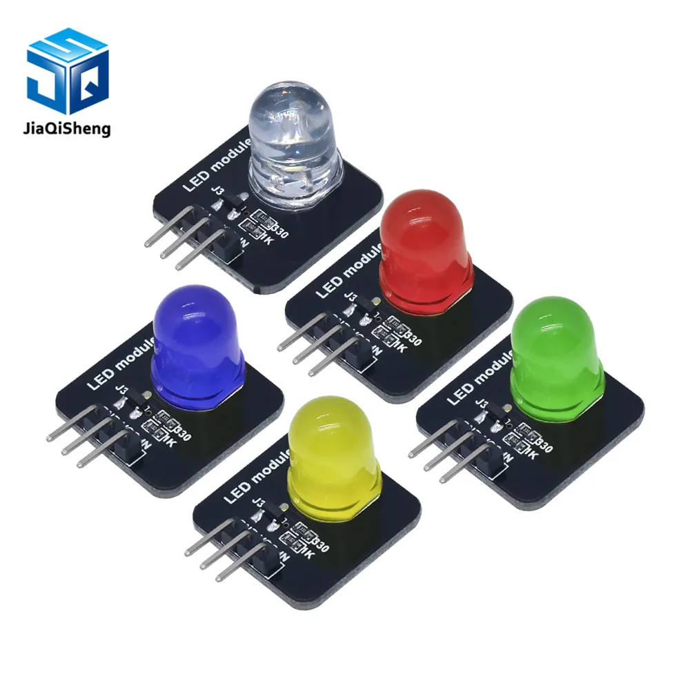 Smart-Electronic-building-block-10mm-LED-light-emitting-module ...