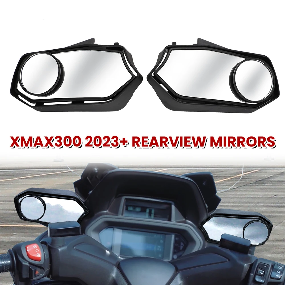 For-Yamaha-XMAX-300-2023-2024-Motorcycle-Rearview-Mirror-Kit-Forward ...