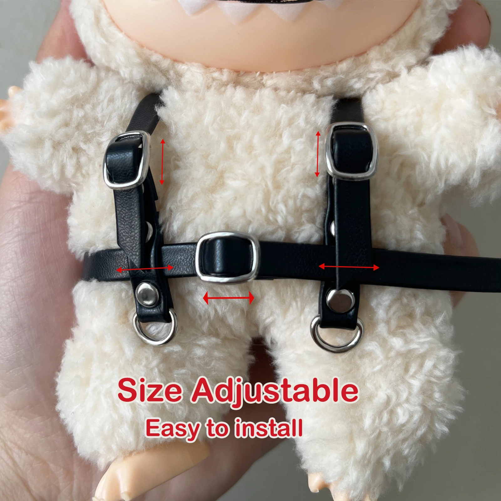 Labubu Leather Harness: The Perfect Accessory for Your 17cm Doll’s ...