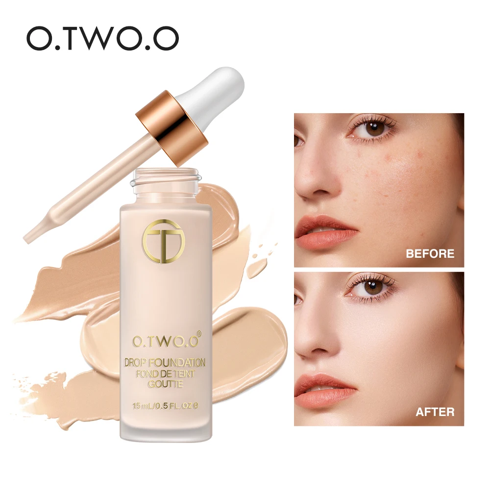 O.TWO.O Foundation Makeup Base Liquid Concealer Professional Makeup ...