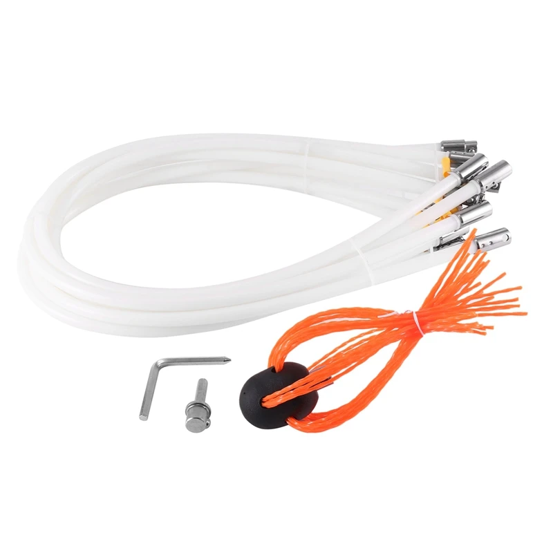 Chimney-Cleaning-Brush-Tool-Kit-And-8-Flexible-Rods-Snap-Locking-45 ...