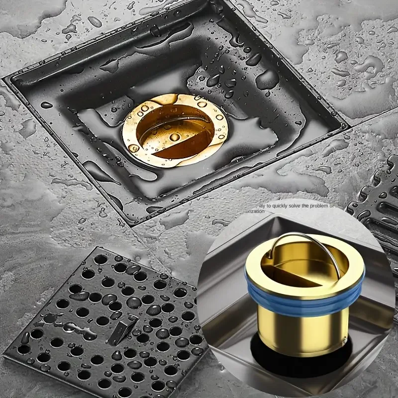 Toilet-Copper-Floor-Drain-Core-Anti-Odor-and-Insect-Repellent-Device ...