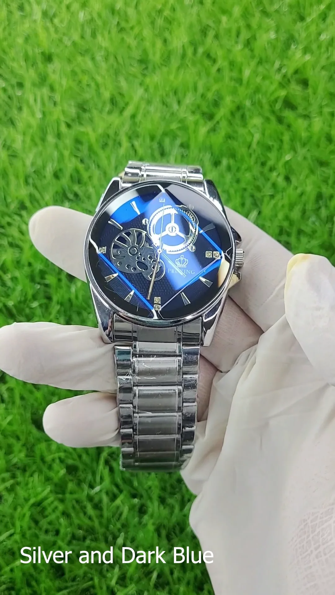 Proking Luxury Steel Strap Men's Watch | High-Quality Chain Wrist Watch ...