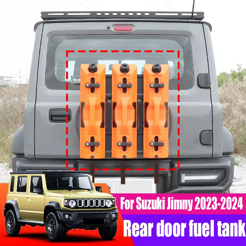 For-Suzuki-Jimny-2023-2024-Five-door-version-rear-door-fuel-tank-rear ...