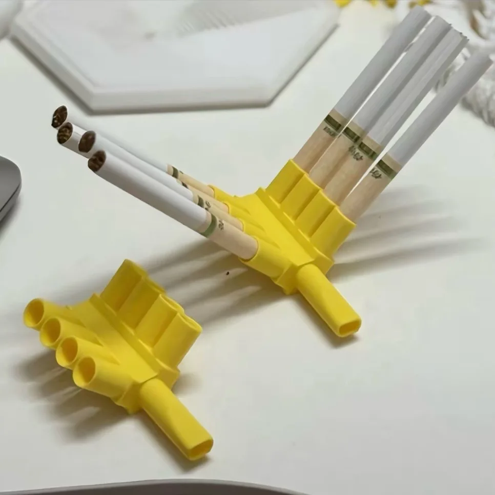 Dispositivo de Fumar V8 Impresso em 3D, Porta-Cigarros de Oito Furos ...