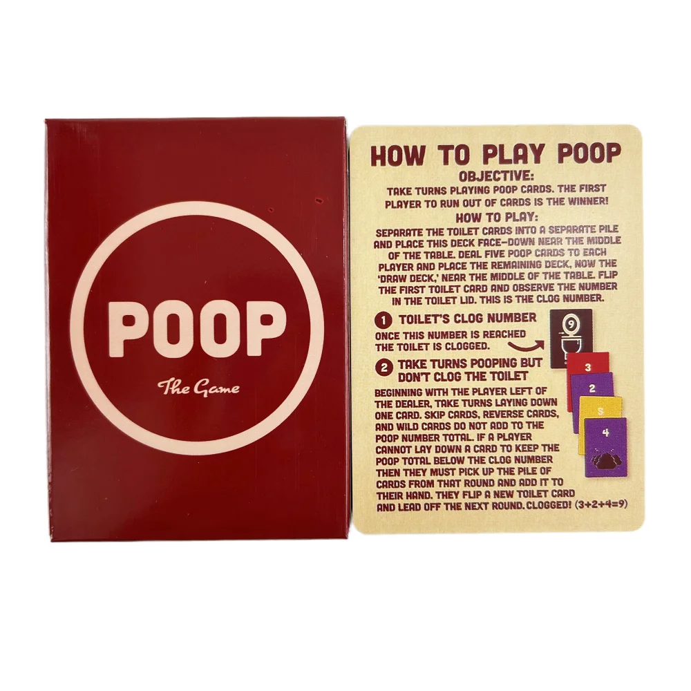 Poop-The-Game-Juegos-de-mesa-familiares-para-adultos-juegos-de-cartas ...