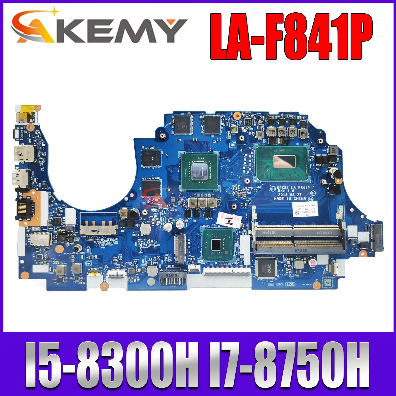 For-HP-PAVILION-15-CX-Laptop-motherboard-Mainboard-I5-8300H-I7-8750H ...