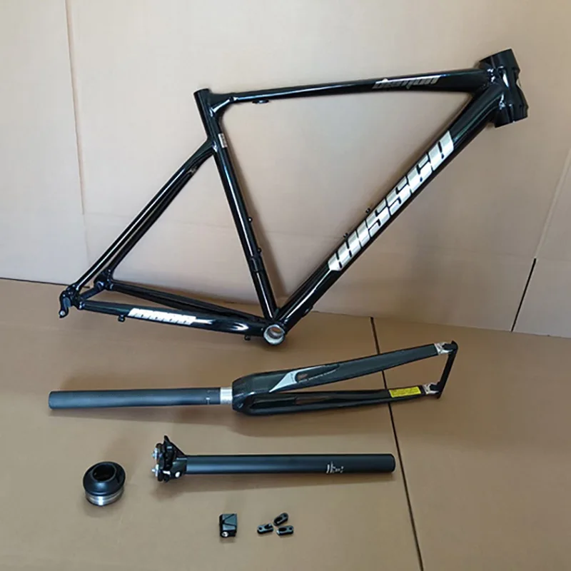 WISSCO-Road-Bike-Aluminum-Alloy-Frame-700C-Fork-dianteiro-fibra-do ...