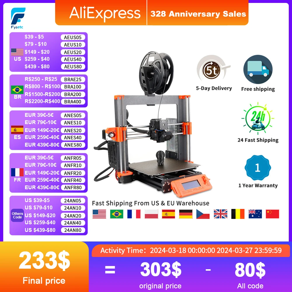 Clone-Prusa-i3-Mk3S-3D-Printer-DIY-3D-Printer-Kit-Including-The ...
