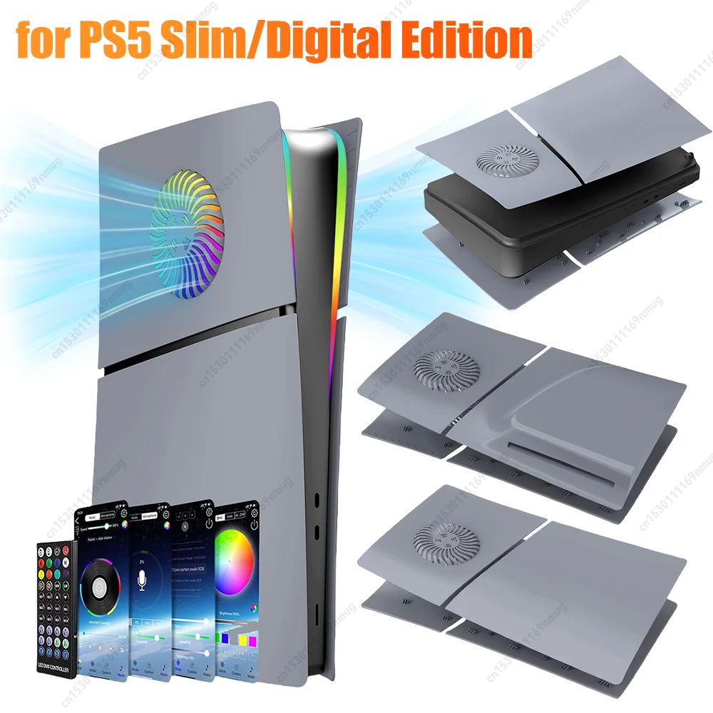 Replacement Plate for PlayStation 5 Slim Digital /Optical Drive Version ...
