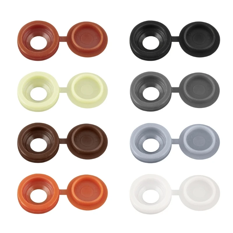 Foldable-Protective-Hinged-Screw-Screw-Decorative-Cover-Caps-for ...