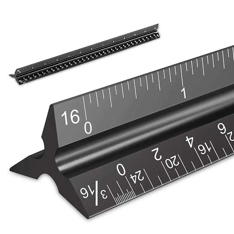 Steel Ruler Drawing
