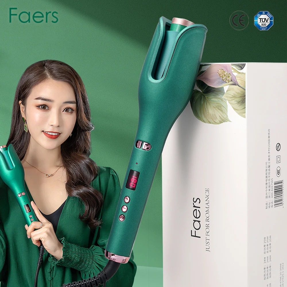 Multi Automatic Hair Curling Iron LCD Negative Ion Electric Ceramic ...